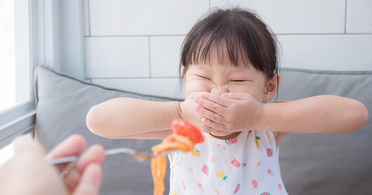 Hypersensitivity to food tastes, smells and textures - Autism 123